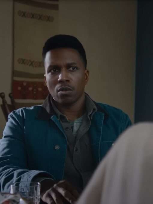 Leslie Odom Jr. The Exorcist: Believer (2023) Black Jacket