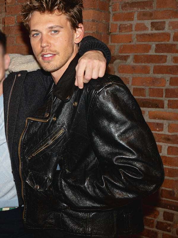 Austin Butler Leather Jacket - Maj Gale Cleven Jacket