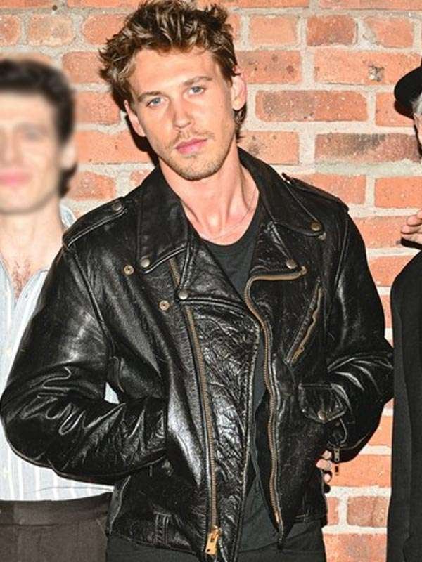 Austin Butler Leather Jacket - Maj Gale Cleven Jacket