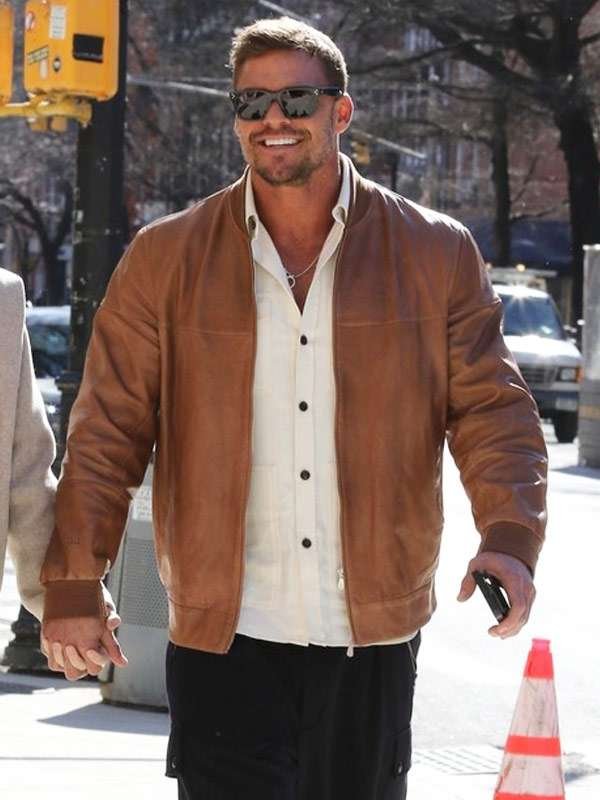 Alan Ritchson Bomber Jacket - Ordinary Angels Premiere Jacket